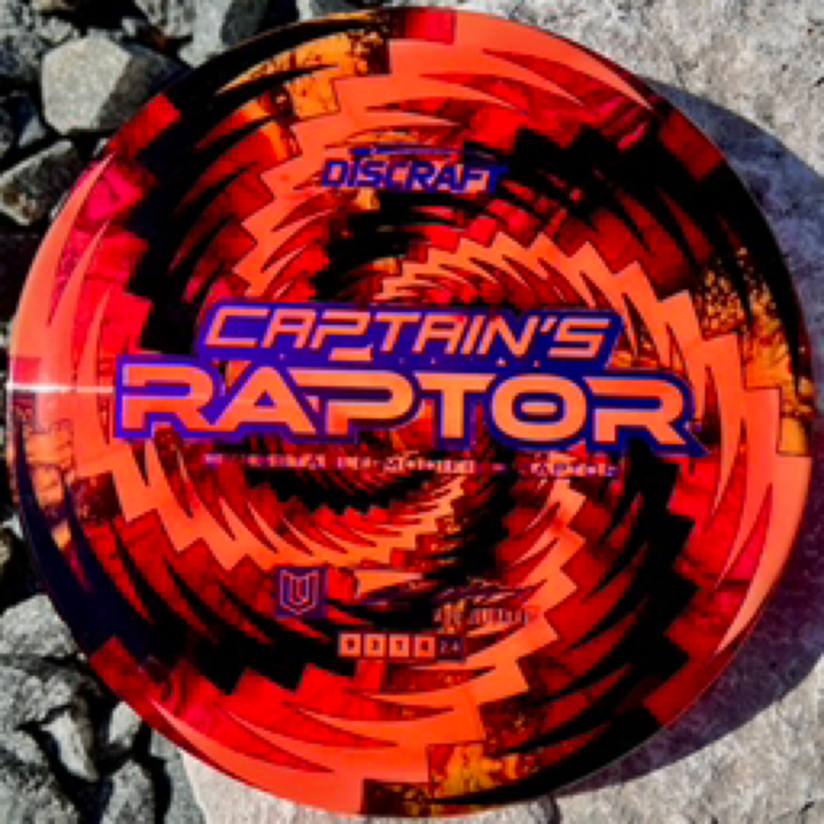 Discraft Paul Ulibarri Tour Series Z Captains Raptor | Pastry Dyes